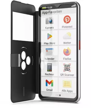 emporiaSMART.5 Mini, Seniorenhandy, 4G Volte, Senioren Smartphone ohne Vertrag, Mobiltelefon mit ...