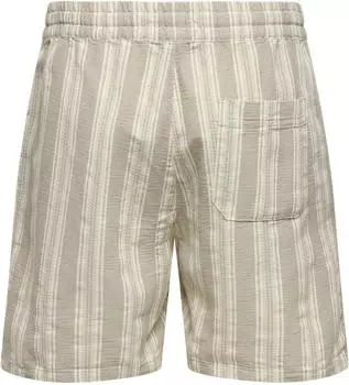 Only & Sons Wake Loose Shorts hellgrau Herren-Shorts ab 22,99€