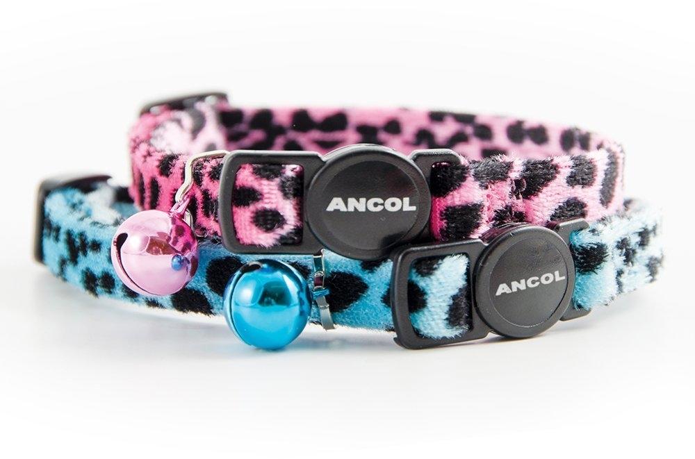 Ancol Acticat Velvet Leopard Print Cat Collar Katzen-Halsband ab 9,15€