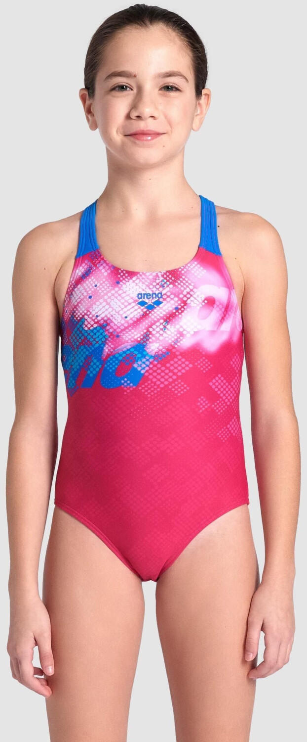 Arena Badeanzug Mädchen Arena Splash Point 007225 Freak Roseblue China Angebote Ab 2895