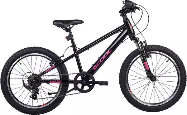 S’COOL Jugendfahrrad S'COOL Xroc 20-K6 Oxid/Pink, 6 Gang Shimano ...
