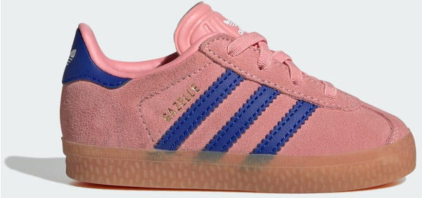 Adidas Gazelle Comfort Closure Elastic Laces Kids semi pink spark/lucid ...