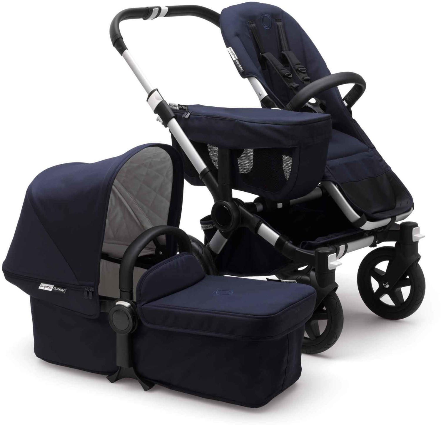 Bugaboo Donkey 2 Classic Mono Complete dark navy Test Testbericht.de ...
