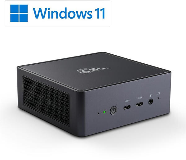 Mini PC CSL VenomBox HS Windows 11 Home, AMD Ryzen 7 8845 HS 8X 3800 ...