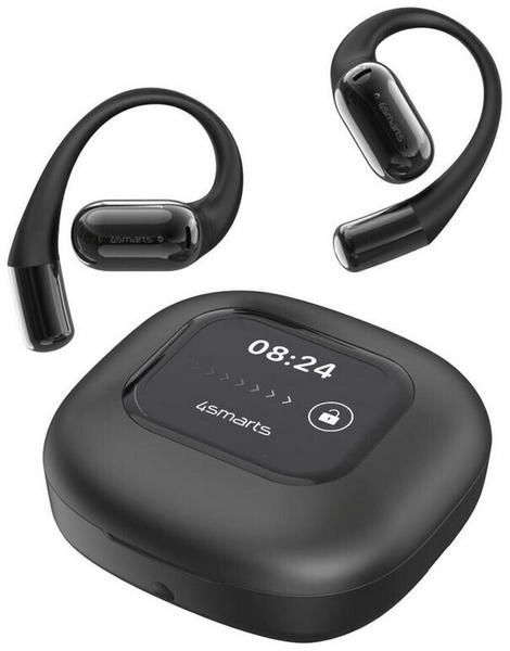 4smarts Open-Ear Bluetooth Kopfhörer SkyBuds AI Screen wireless Kopfhörer (Freisprechfunktion ...