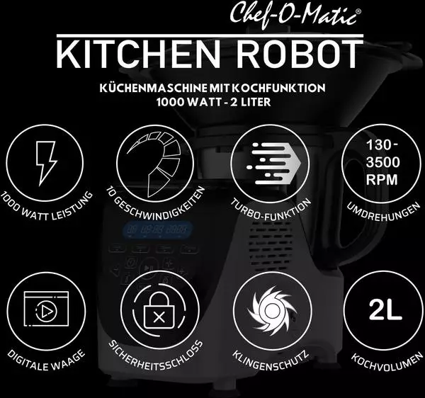 Best Direct Chef-O-Matic Kitchen Robot weiß - ab 189,05
