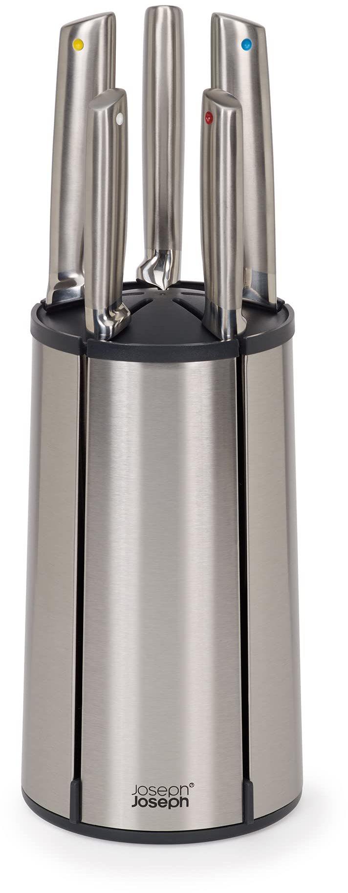 Joseph Joseph Elevate - Stahlmesserkarussell 5-teiliges Set mit ...