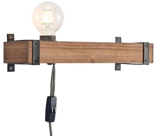 Wandleuchte Holz Rustikal