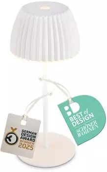 BRILONER - Riffle Mini LED Tischlampe kabellos IP44 mit Lichtkante ...