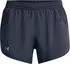Under Armour Fly-By Shorts Women (1382438) downpour gray Laufshorts ab ...