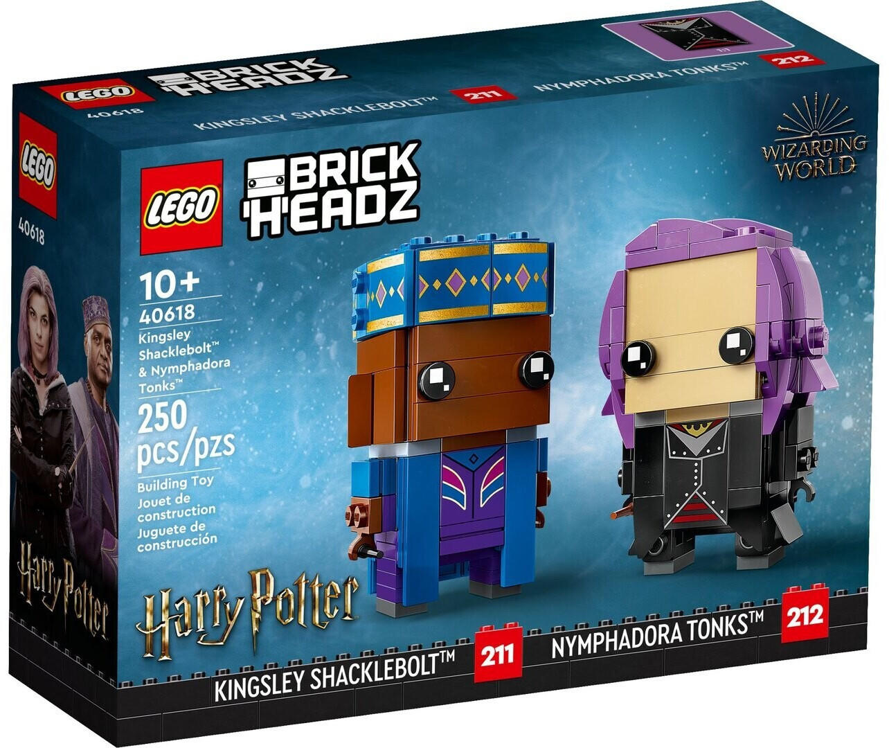 LEGO BrickHeadz - Kingsley Shacklebolt? & Nymphadora Tonks?