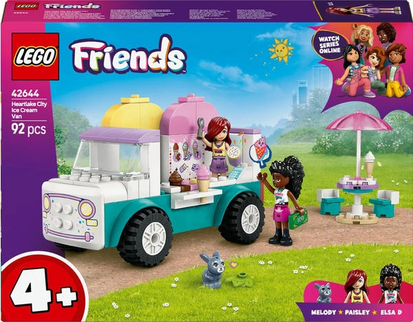 LEGO Friends Heartlake City Eiswagen, Spielset für Rollenspiele, Bauset ...