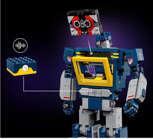 LEGO® Transformers: Soundwave (10358), LEGO Icons ...