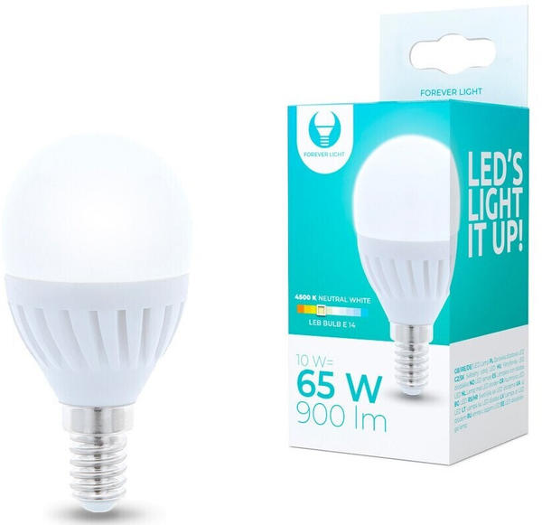 E14 G45 10W LED Glühbirne Kugelform Leuchtmittel 900 Lumen Ersetzt 65W ...