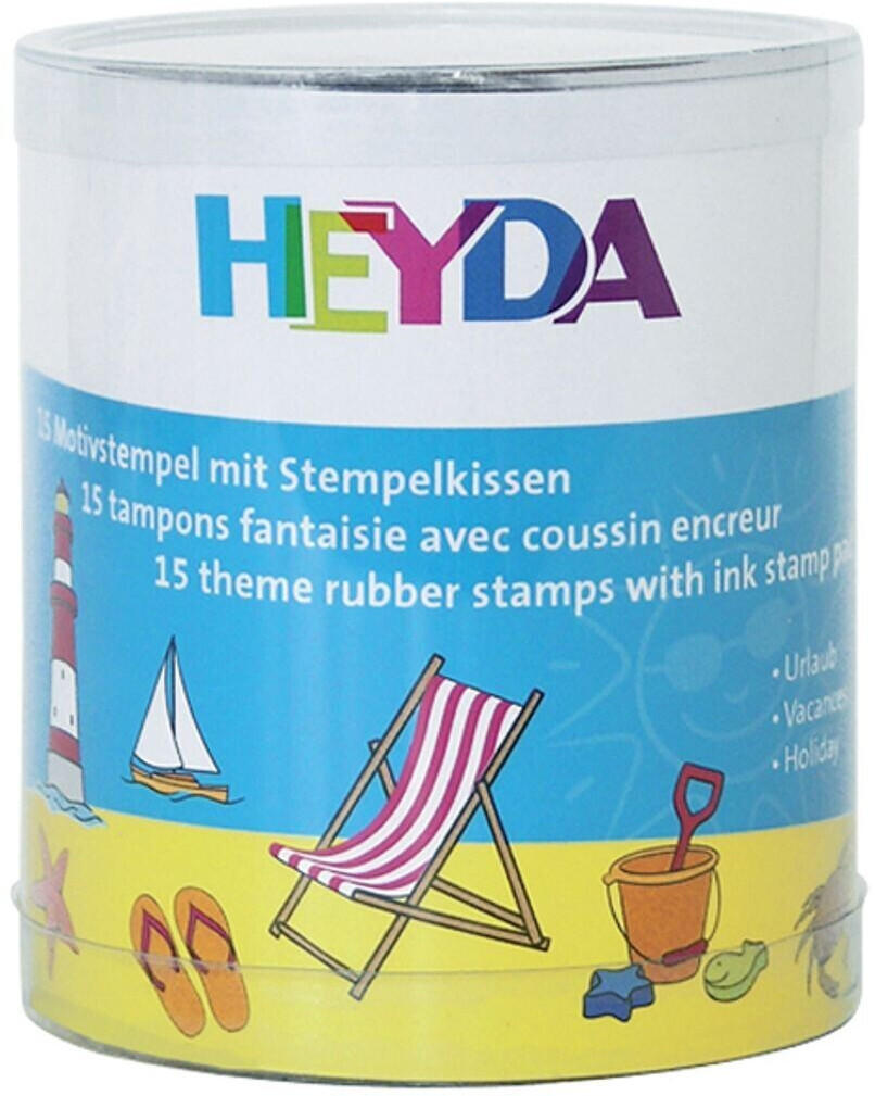 Heyda 204888490 Heyda 204888490 Stempel-Dose (Urlaub) Motivgröße: ca. 1 ...