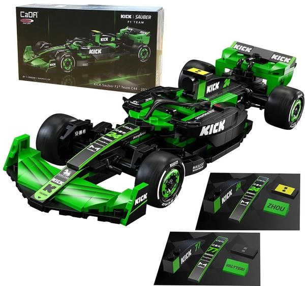 JAMARA 402861 CADA Kick Sauber F1® Team C44-2024 1:24 Bricks ...