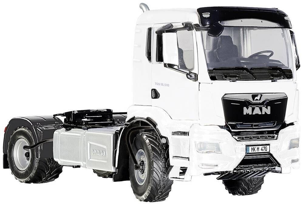 Wiking MAN TGS 18.510 4x4 BL 2-Achs Zugmaschine - weiss Modell-LKW ...
