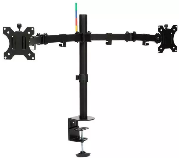 Kensington Ergo Ausziehbarer Monitorarm für 2 Bildschirme bis 32 Zoll ...