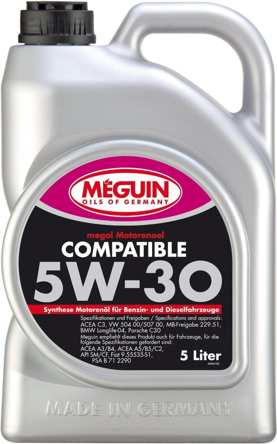 Meguin Megol Compatible 5W-30 (5 l) Erfahrungen auf Testbericht.de