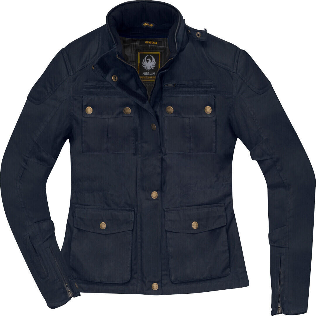 Merlin Buxton II Damen Wachsjacke blau Test TOP Angebote ab 239,40 ...