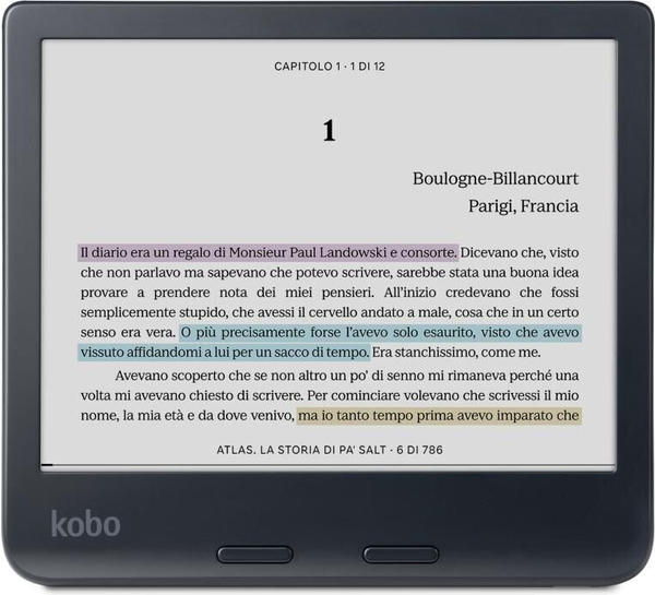 Kobo Libra Colour schwarz Test · ab 229,00€ · 14 Angebote