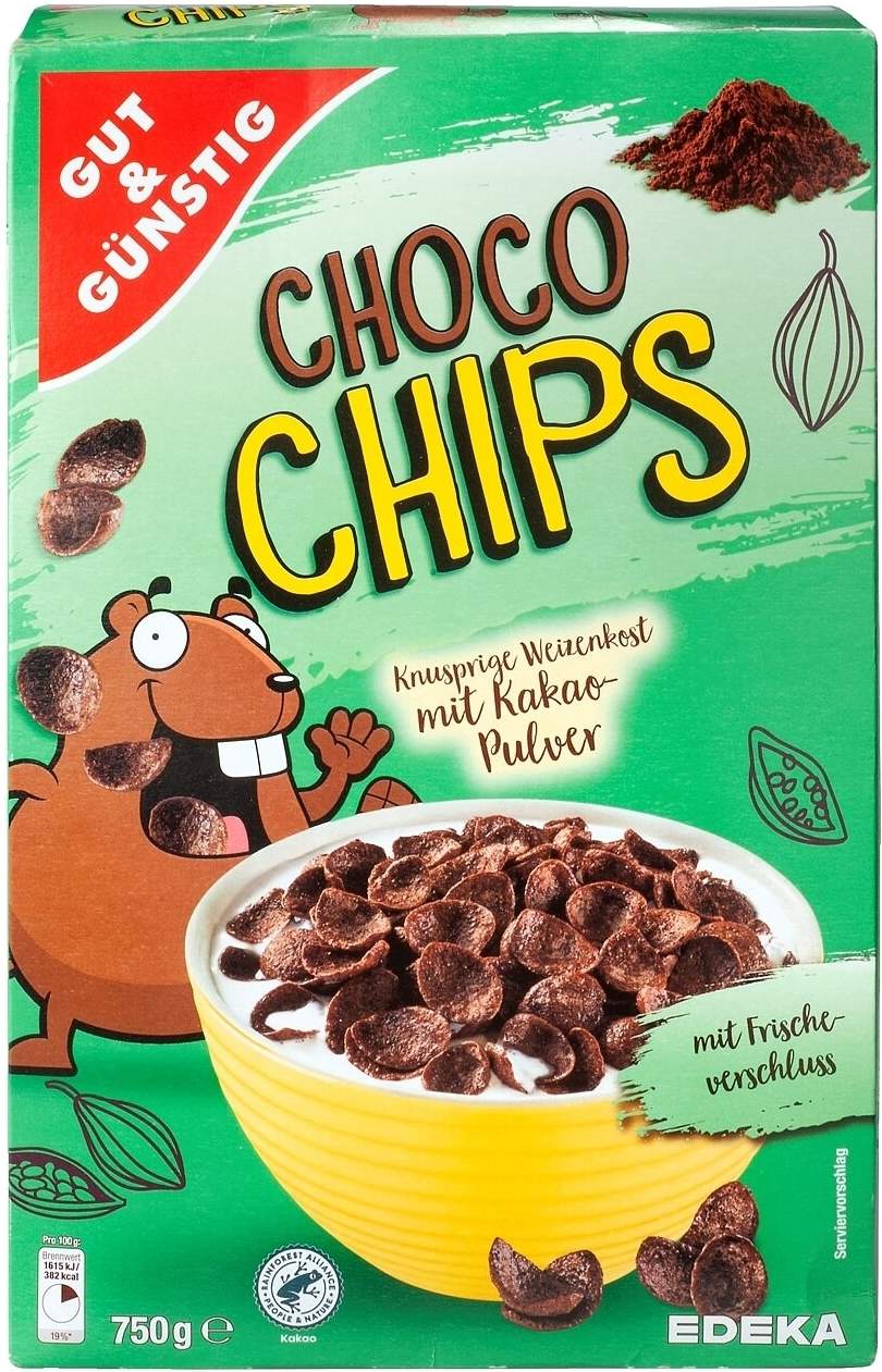 Edeka Gut & Günstig Choco Chips