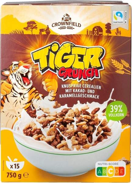 Lidl Crownfield Tiger Crunch