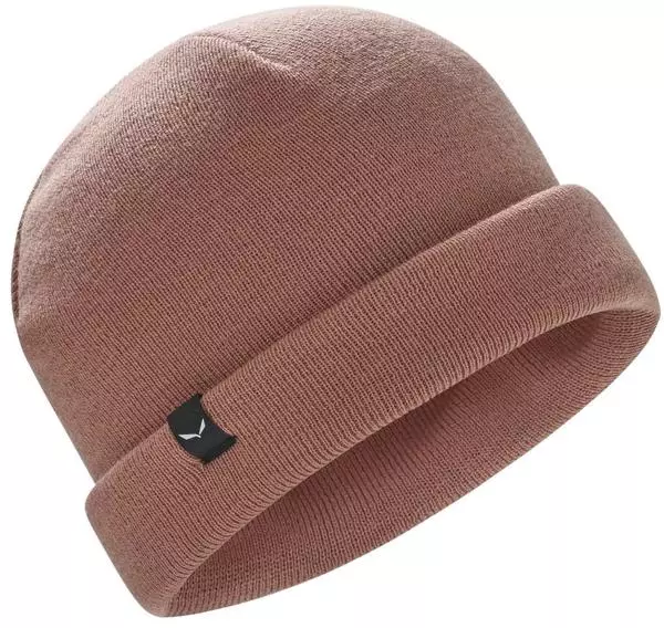 Salewa Puez Merino Beanie, Desert pink, UNI58