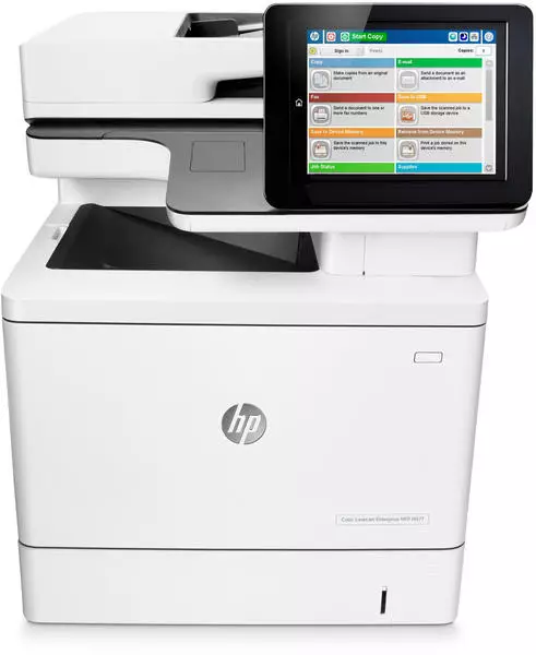 Hewlett-Packard HP Color LaserJet Enterprise MFP M577dn (B5L46A) Test ...