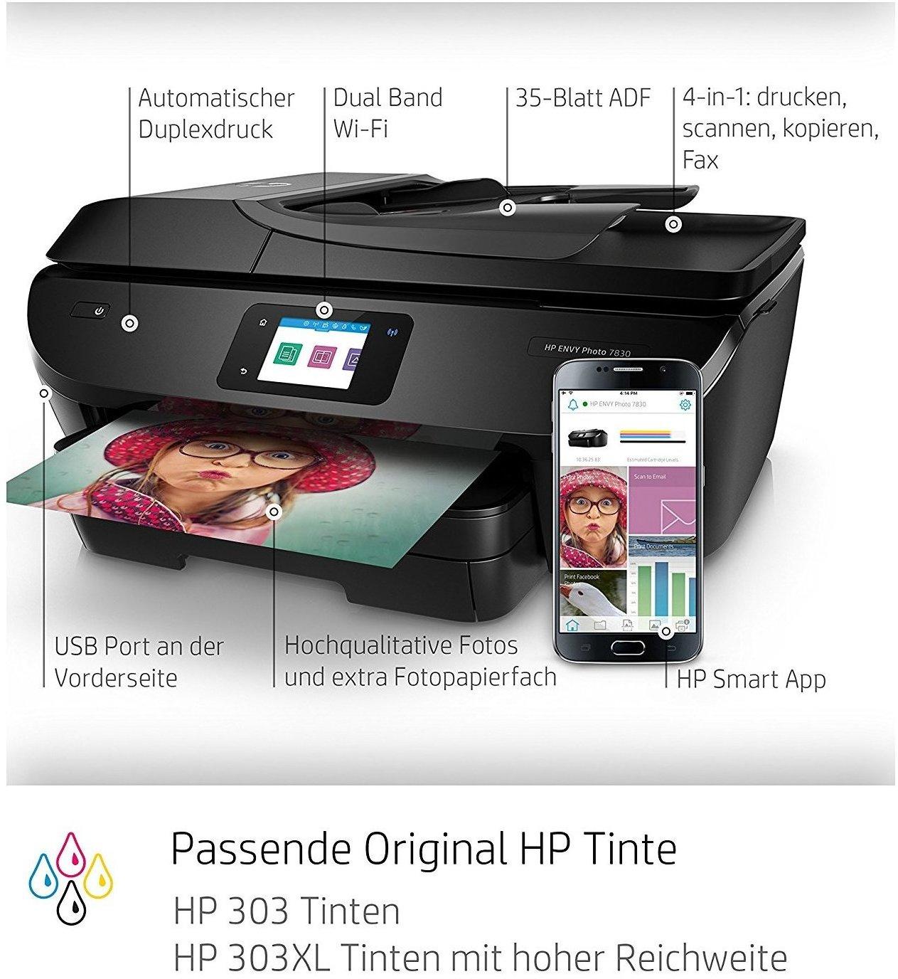 HP ENVY Photo 7830 (Y0G50B) Test - Testbericht.de