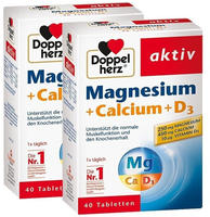 Doppelherz aktiv Magnesium + Calcium + D3 Tabletten Test: 87 Angebote ...