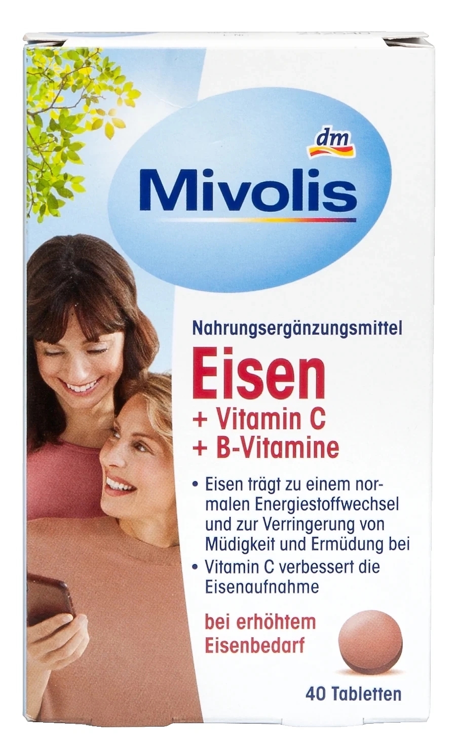 dm Mivolis Eisen + Vitamin C + B-Vitamine