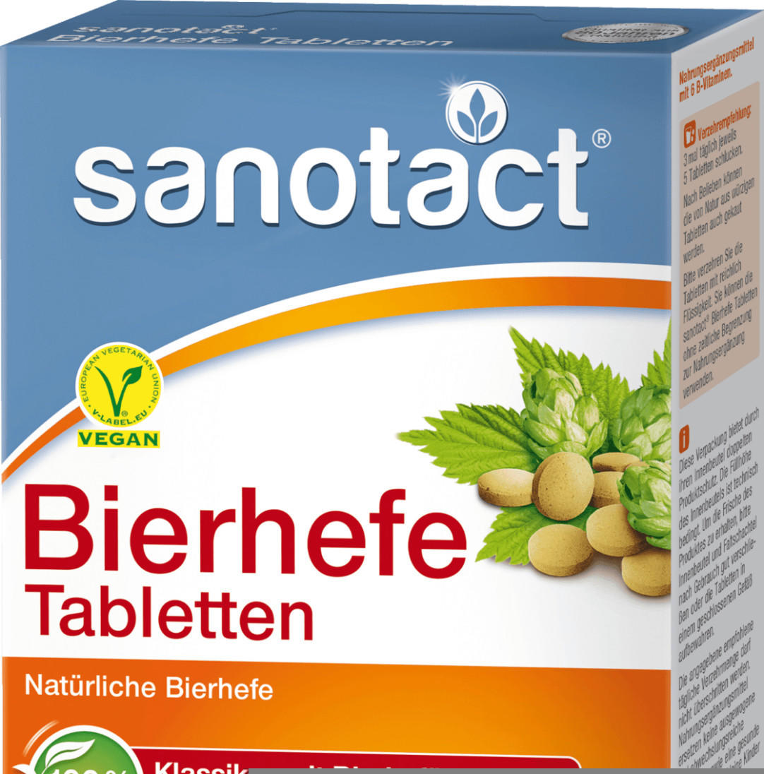 sanotact Bierhefe Tabletten (400 Stk.) Erfahrungen