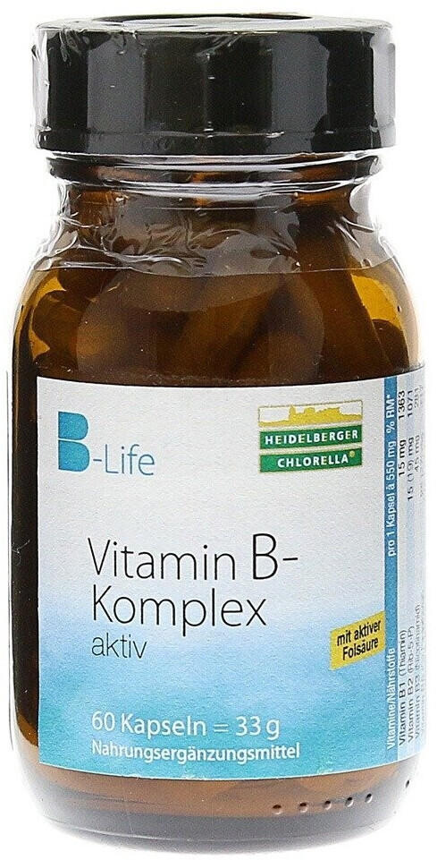 Heidelberger Chlorella Vitamin B-Komplex aktiv Kapseln Erfahrungen: 25 ...