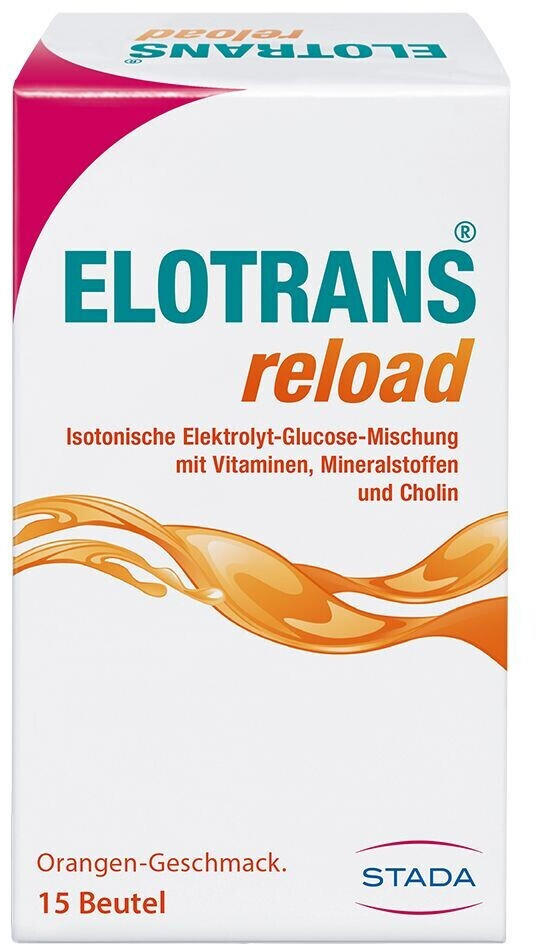 Stada Elotrans Reload Orangen-Geschmack Beutel (15x7,57g) - Angebote ab ...