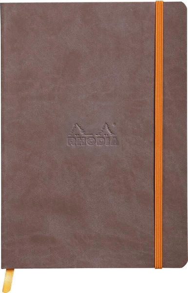 Rhodia 117453C Notizheft Rhodiarama mit weichem Umschlag, dot grid, 80 Blatt, 90 g ...