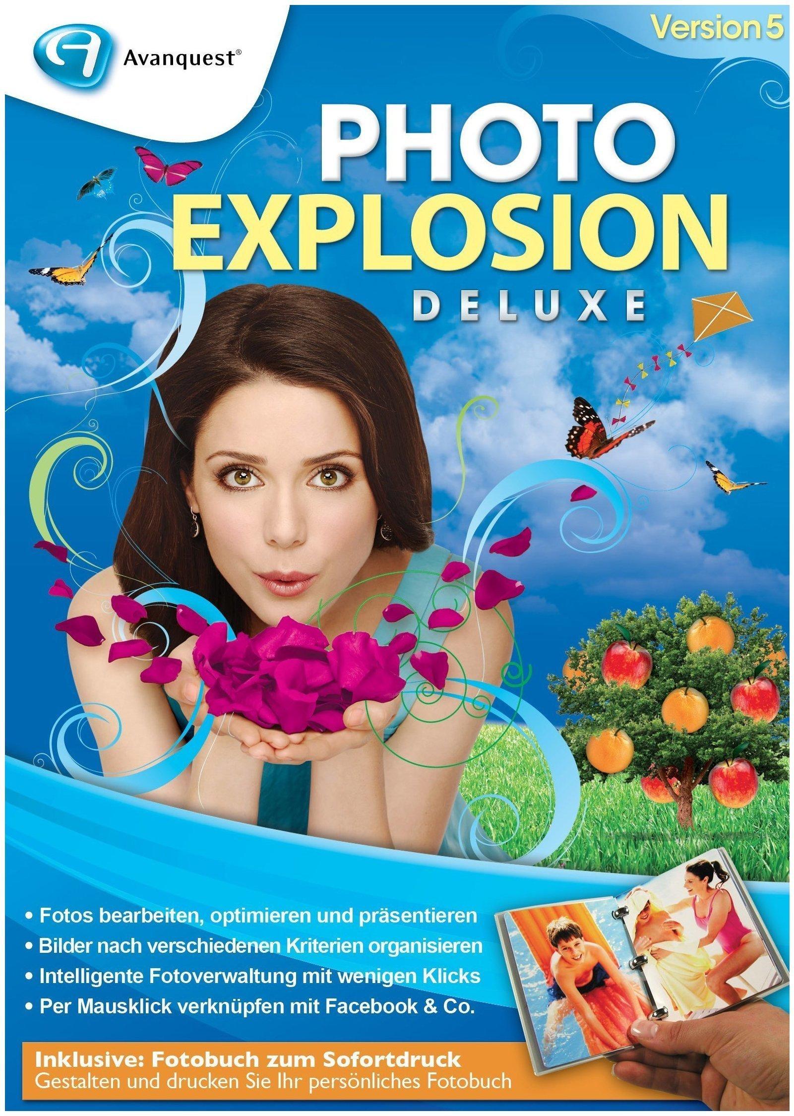 Avanquest Photo Explosion Deluxe 5 (Win) (Box) Test TOP Angebote ab 34 ...