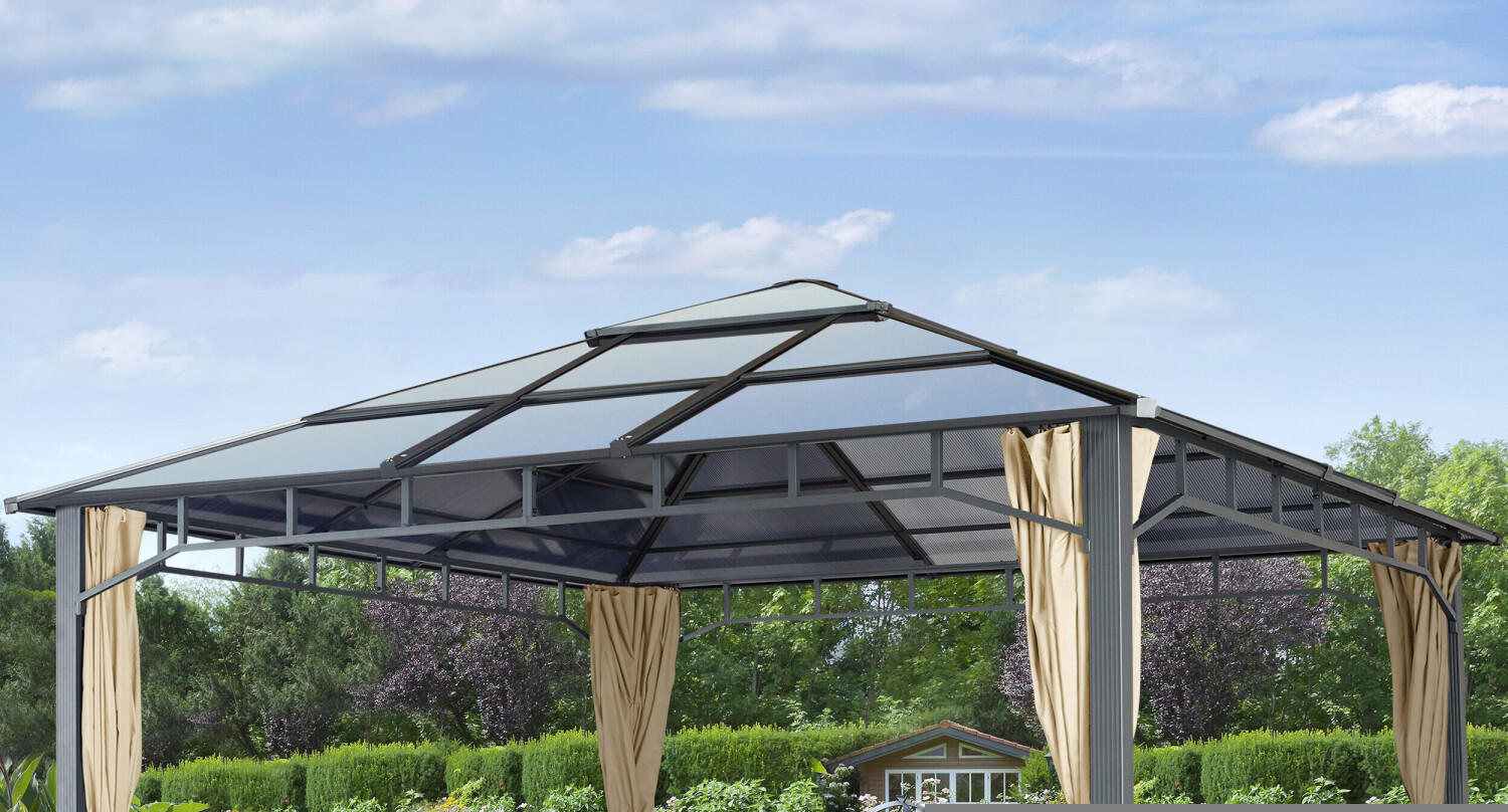 Toolport Sunset Deluxe 4 x 4 m champagner (300171) - Angebote auf ...