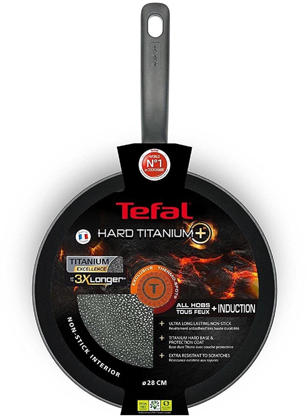 Tefal Hard Titanium Plus Pfanne 28 cm Test - Testbericht.de