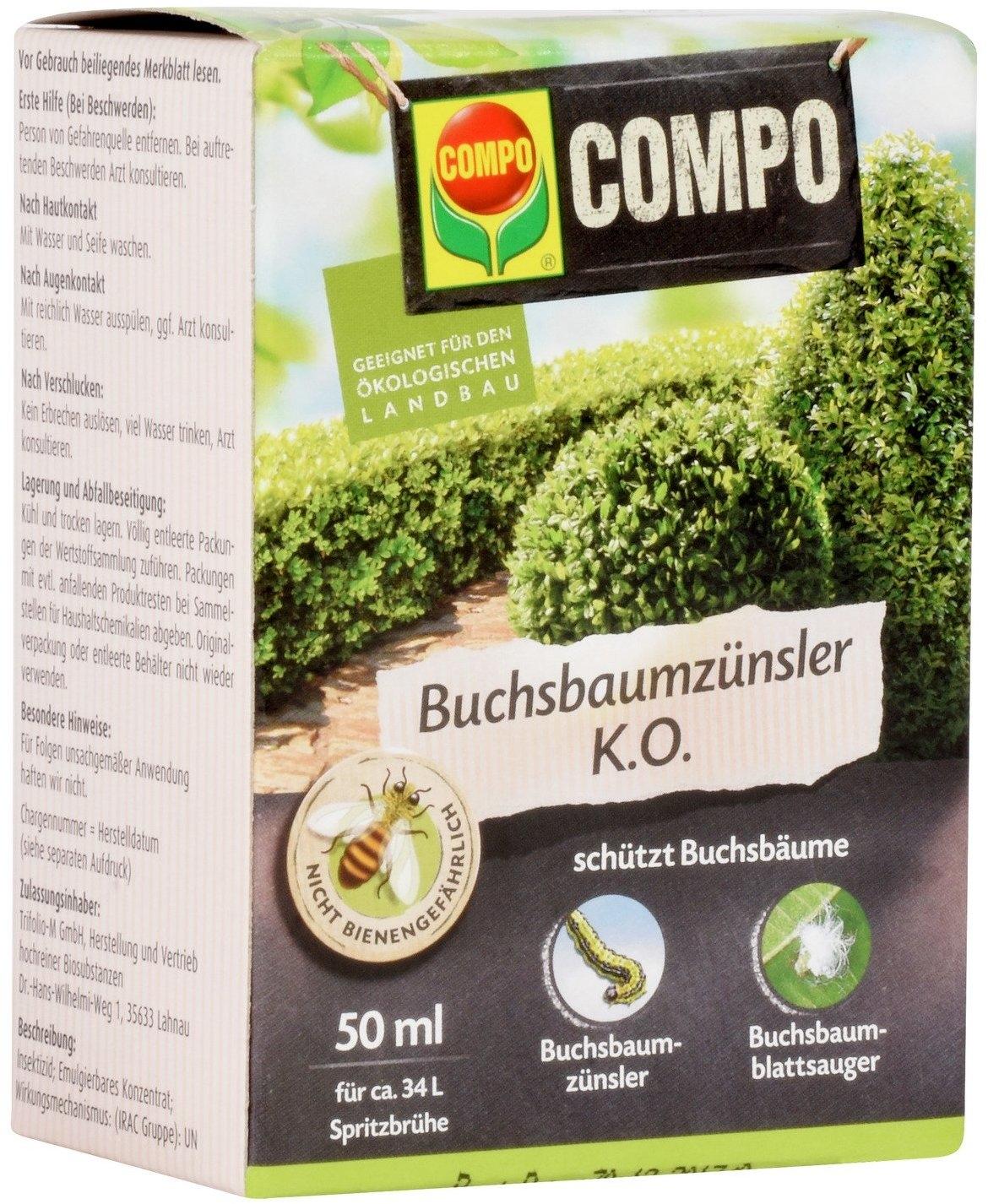 COMPO GmbH COMPO Buchsbaumzünsler K.O. Test TOP Angebote ab 13,40 ...