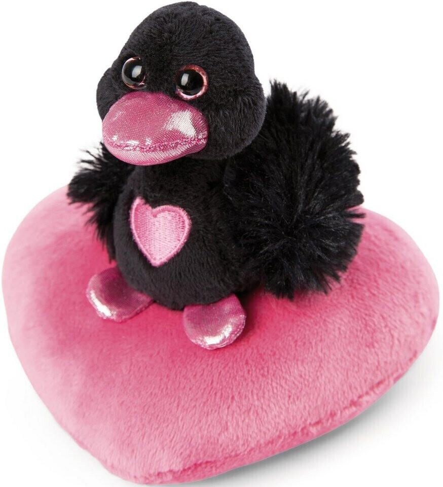 NICI Love Classic Schwan schwarz auf Herz 10 cm (48265) Test TOP ...
