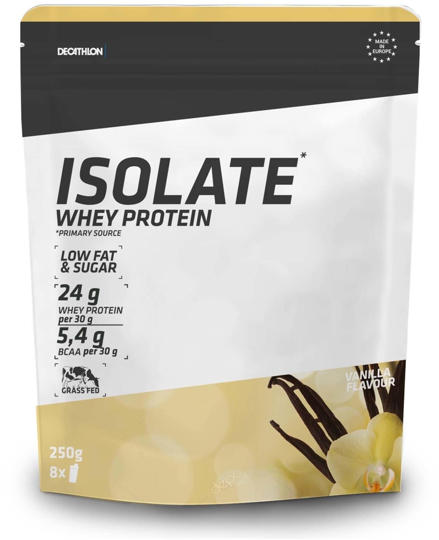 Decathlon Isolate Whey Protein Vanilla Flavour Decathlon Isolate Whey Protein Vanilla Flavour