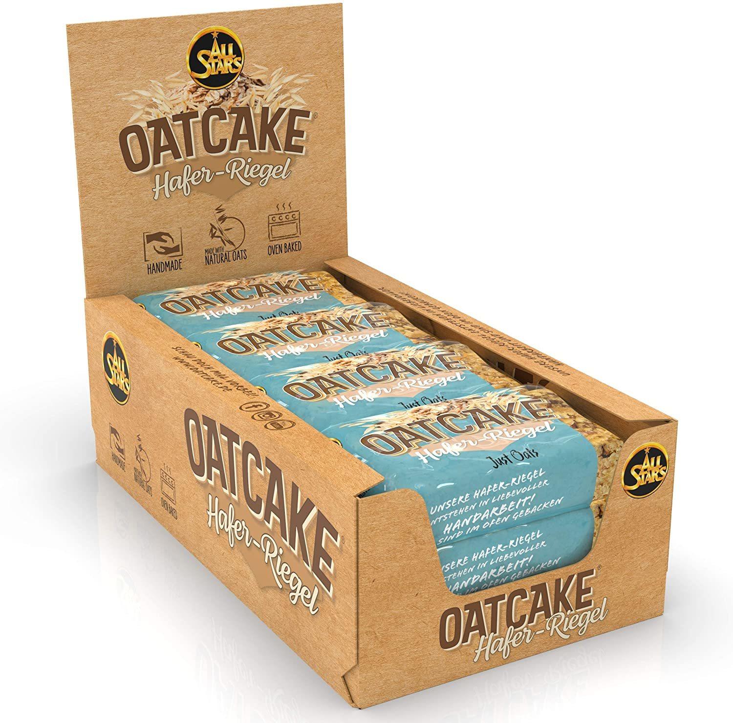 All Stars Oatcake Hafer-Riegel 12 x 80 g Erfahrungen: 105 Bewertungen