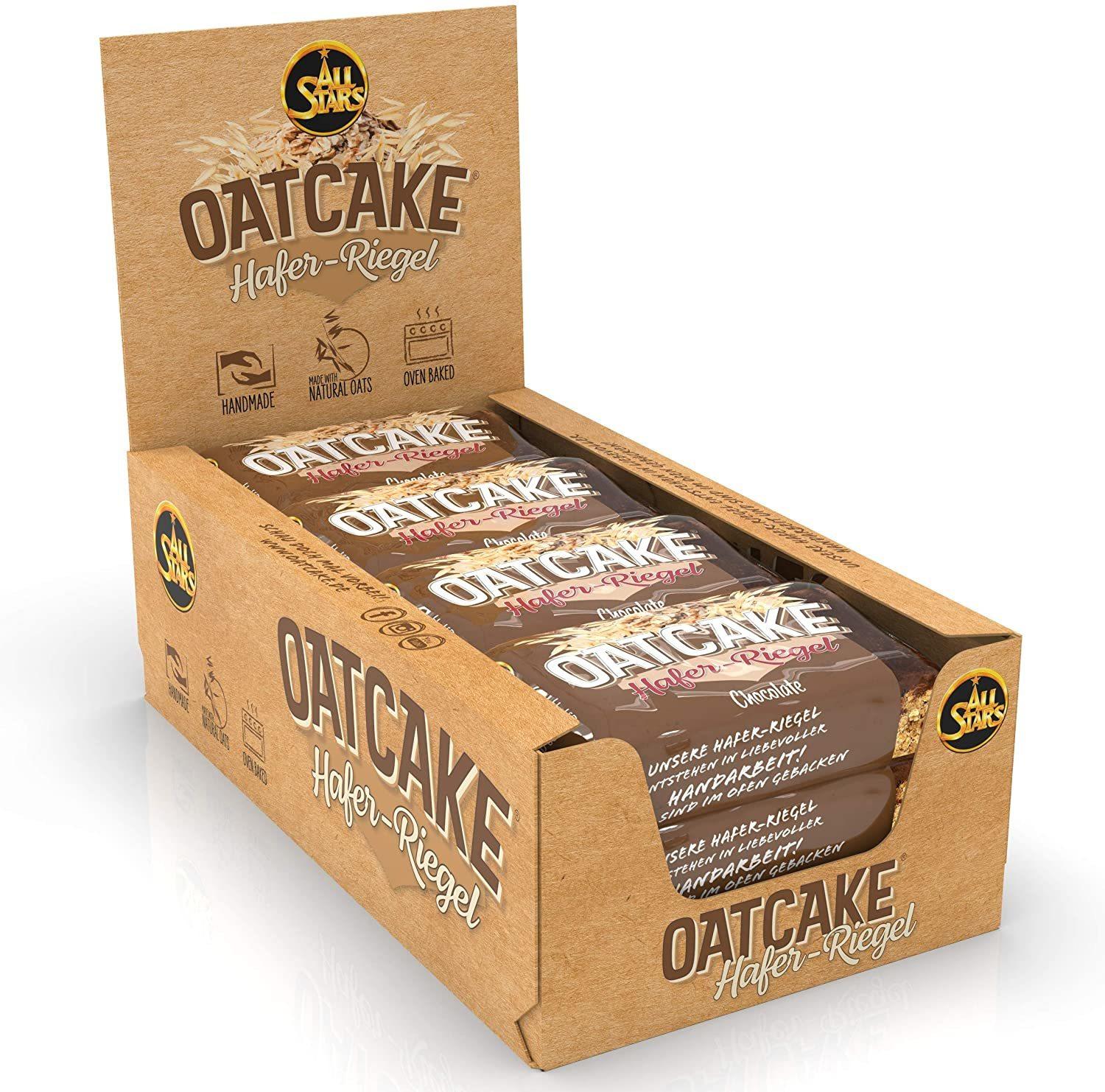 All Stars Oatcake Hafer-Riegel 12 x 80 g Erfahrungen: 105 Bewertungen