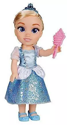Disney Princess Cinderella Puppe 35cm, reflektierende Glitzeraugen ...