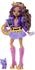 Monster High-Puppe, Clawdeen Wolf in violetter Moto-Jacke und Fellrock ...