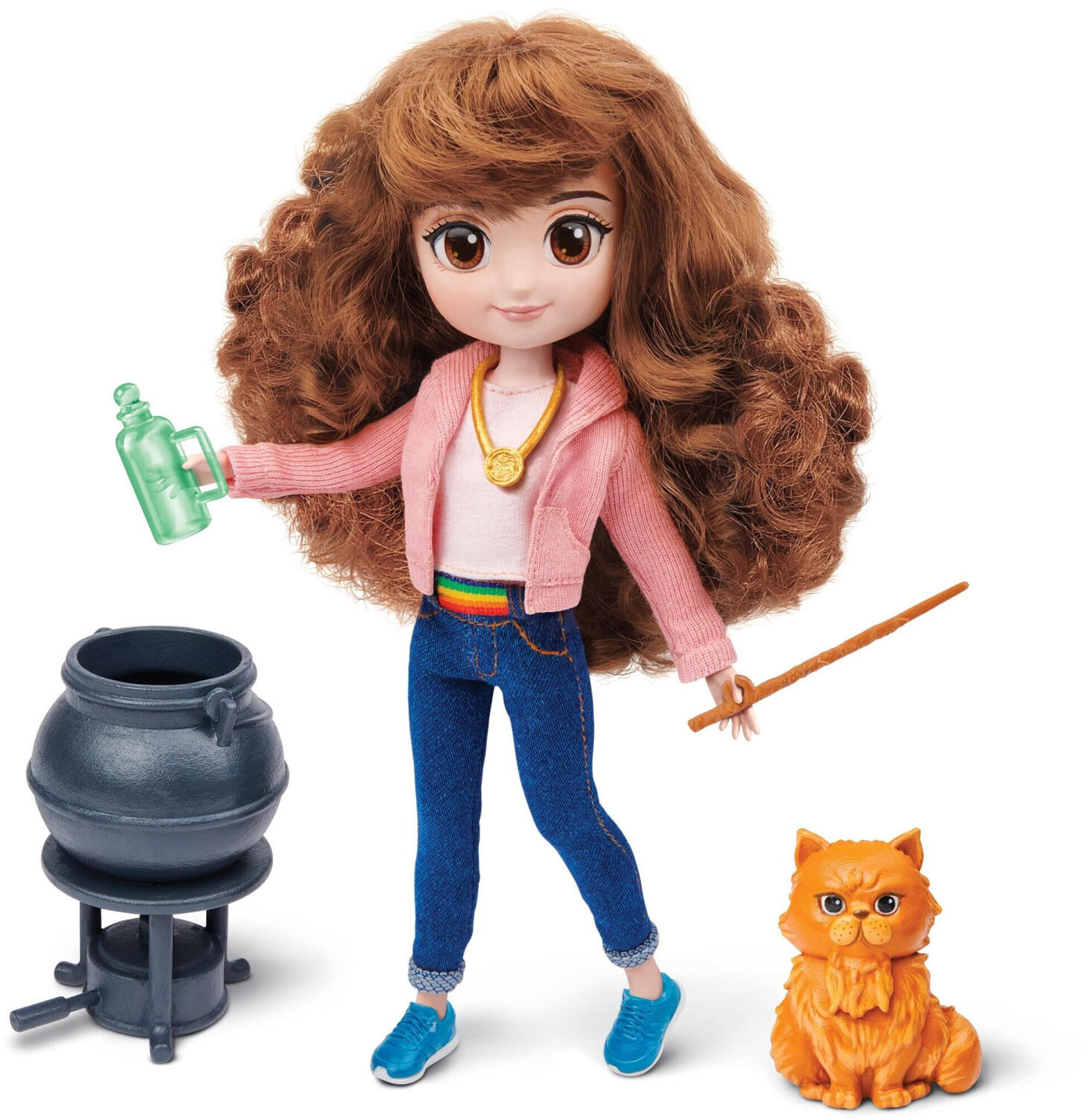Spin Master Wizarding World Harry Potter - Brilliant Hermione 20 cm ... Spin Master Wizarding World Harry Potter - Brilliant Hermione 20 cm ...