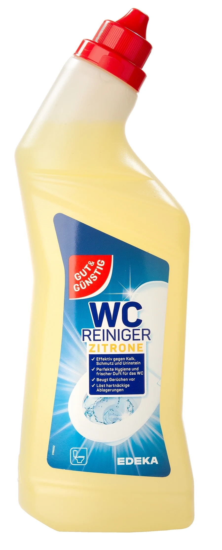 Edeka Gut & Günstig WC Reiniger Zitrone Test - 83/100 (gut)