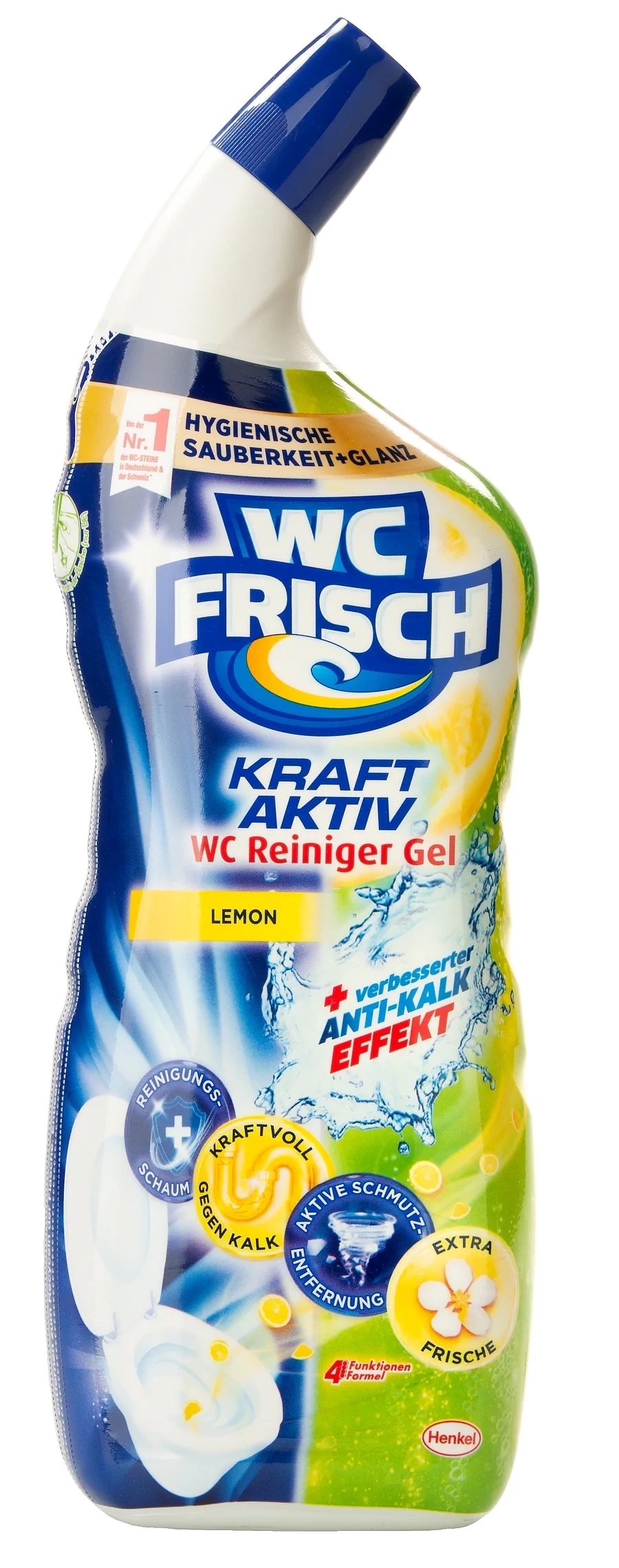 WC Frisch Kraft Aktiv WC Reiniger Gel Lemon Test - 69/100 (befriedigend)