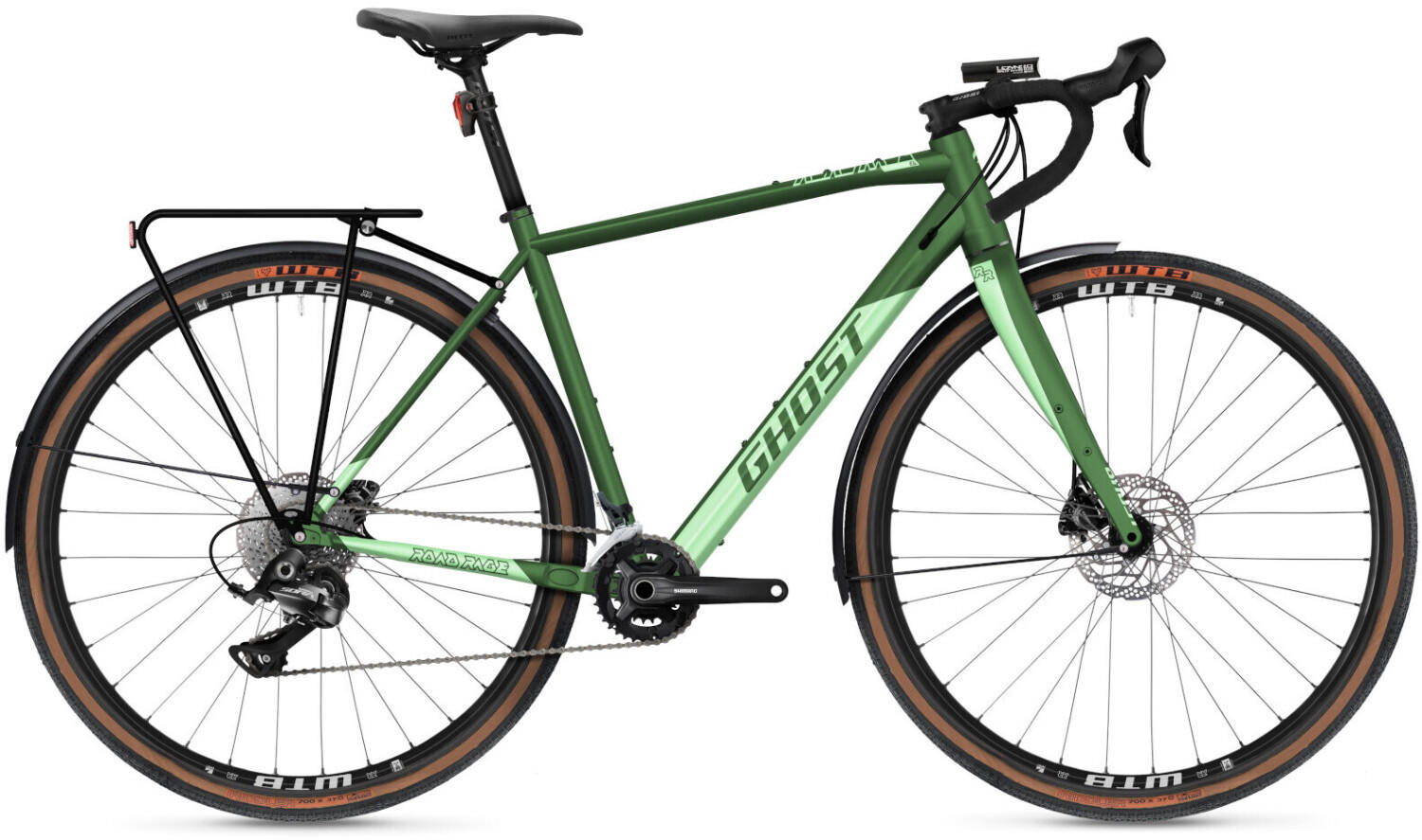 Ghost Road Rage EQ AL 28" (2022) metallic kaki - super light green ...